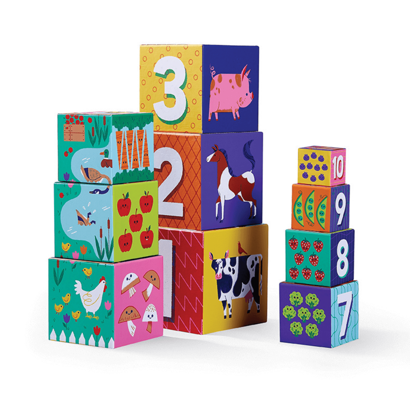 Stacking Blocks - Barnyard 123 - Paediatric Play Store