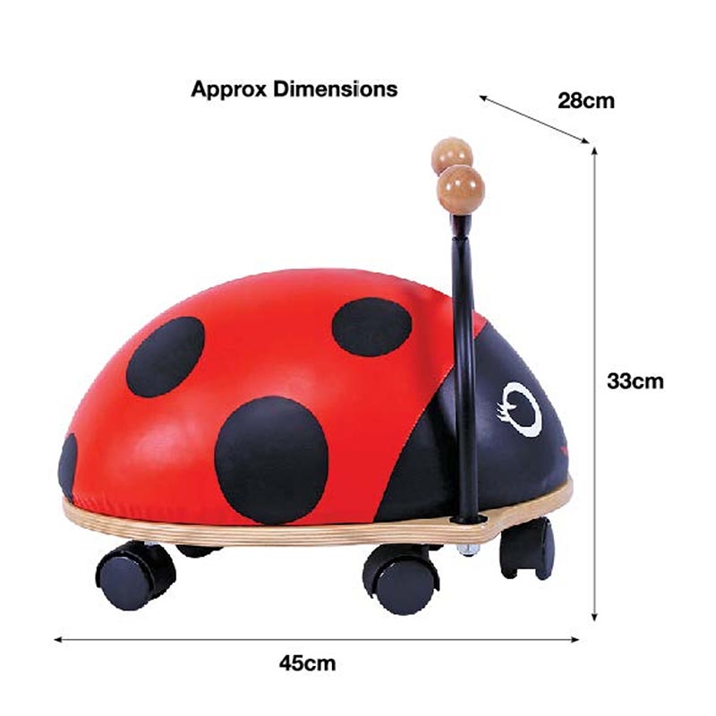 Bubbadoo Kids Ride On Ladybug - Paediatric Play Store