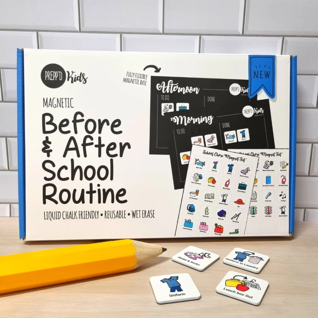 Before & After School Routine (A4) - Paediatric Play Store